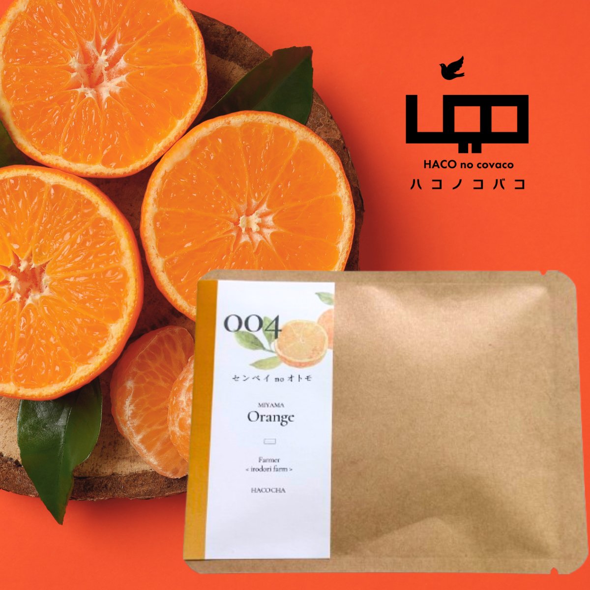 HACOCHA 004 みかん – ハコノコバコ -HACO no covaco-
